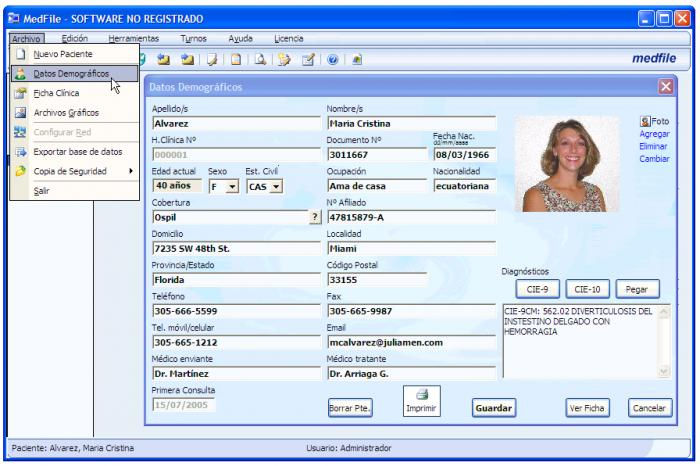 BASE DE DATOS MEDICOS