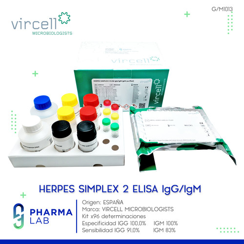 Herpes Simplex 2 ELISA IgG/IgM | pharmalabbolivia