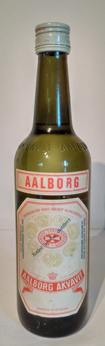 Aalborg Taffel Akvavit, Denmark, 1970s, 72cl | Jwcharterhouse