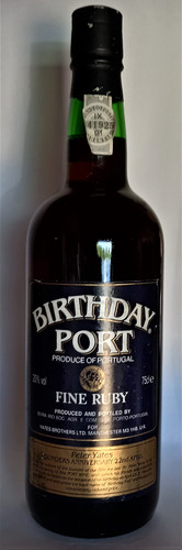 Birthday Port, Fine Ruby, Peter Yates, 1980s 75cl | Jwcharterhouse