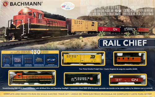 LocoFi'ed Series - Bachmann Rail Chief Train Set | LocoFi