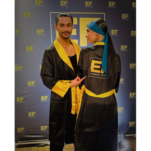 【EF Premium Satin Robe】 | EFDanceShoes.com