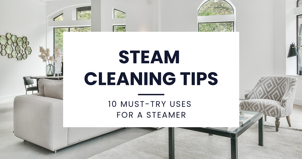 Steam Cleaning Tips: 10 Must-Try Uses for a Steamer