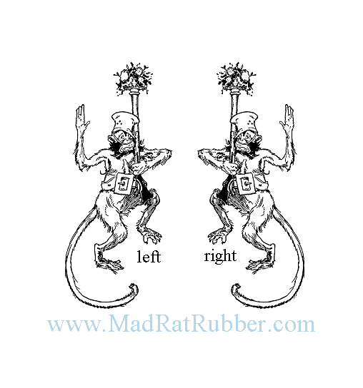 V450 Marching Monkey ( L / R ) | madratrubber