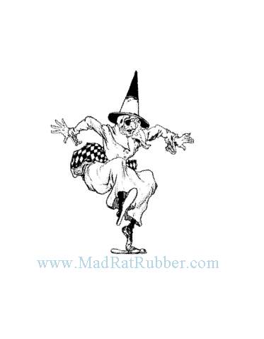 V429 Small Stomping Witch | madratrubber