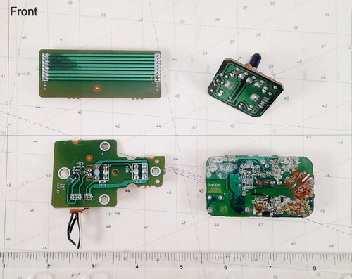 Salvaged Set of 4 Small Circuit Boards | madratrubber