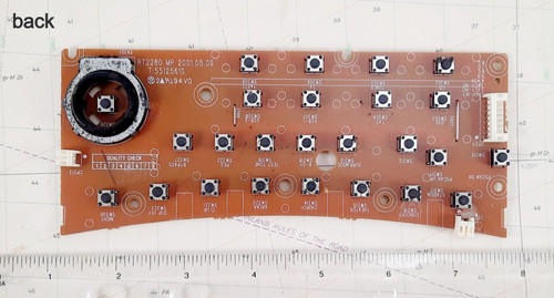 Salvaged Curved Circuit Board | madratrubber