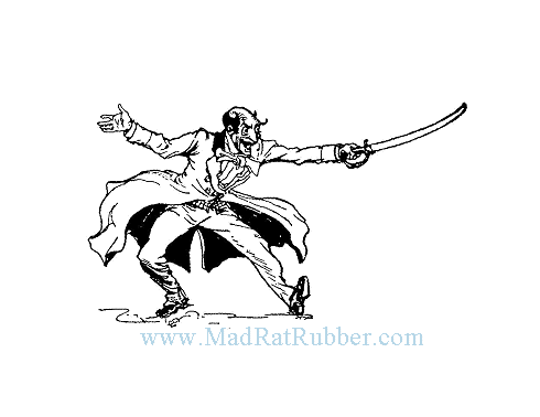 V501 Wizard with Sword | madratrubber