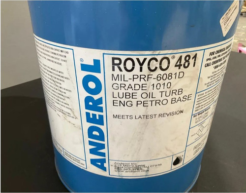 Royco 481 MIL-PRF-6081E Corrosion Preventative - 5 Gallon Pail | Aviomart