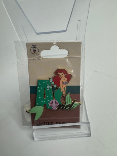 Ariel DEC Name Tag LE 250 Disney Pin | JD Collectibles