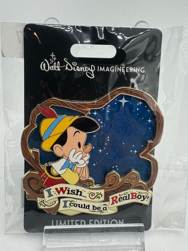 Pinocchio I Wish WDI LE 300 Disney Pin | JD Collectibles