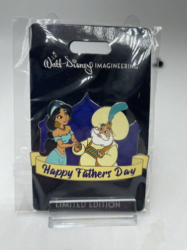 Jasmine & the Sultan Happy Father's Day LE 250 WDI Pin Aladdin | JD ...