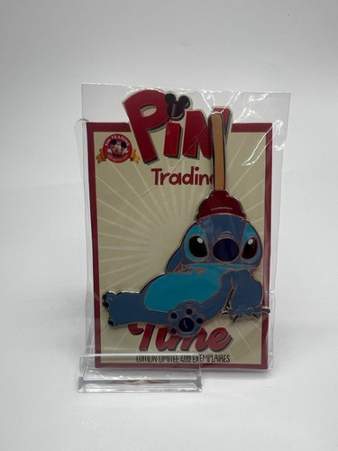 Stitch Plunger Pin Trading Time LE 400 Paris DLP Lilo & Stitch | JD ...