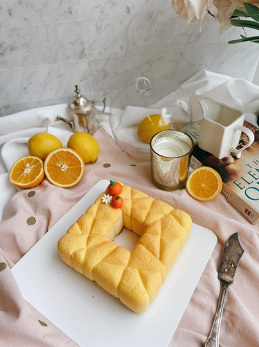 Korean yuzu mousse | sweetscottage