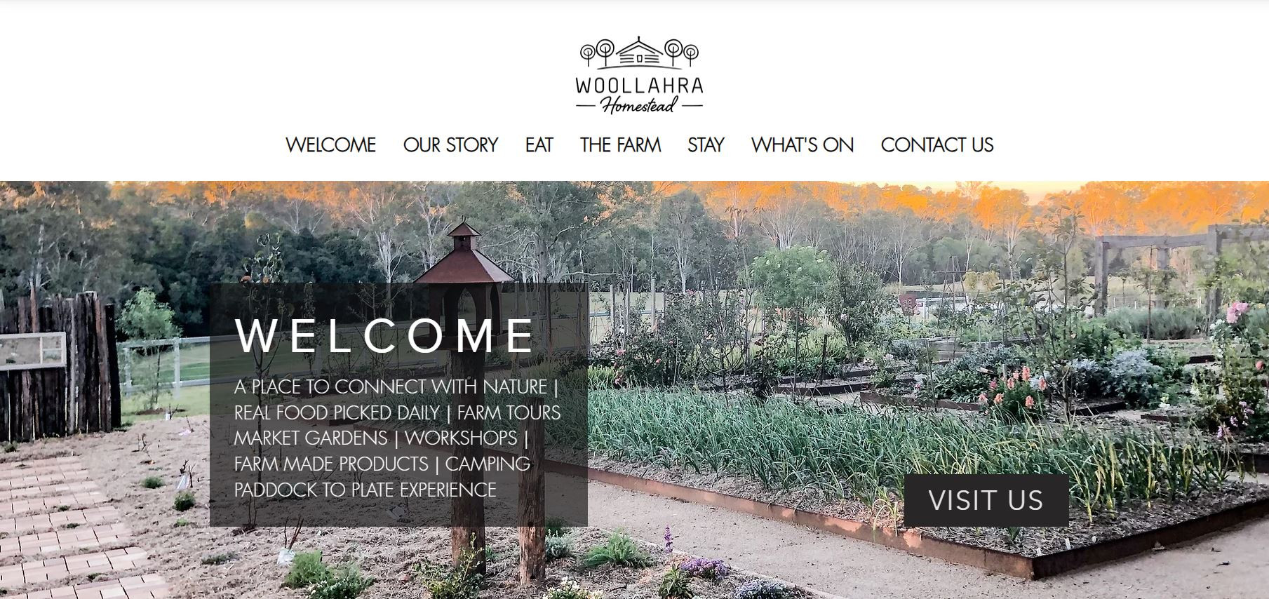 WELCOME | WOOLLAHRA HOMESTEAD