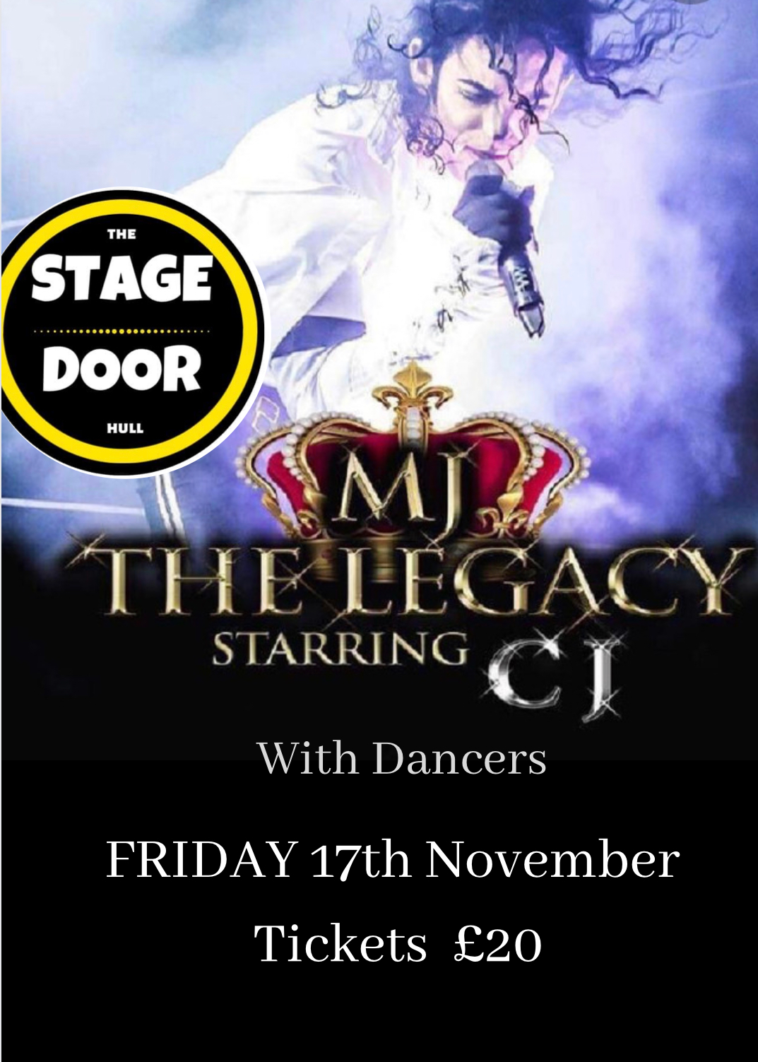 CJ HARRISON AS MICHAEL JACKSON | Comedy Lounge Hull