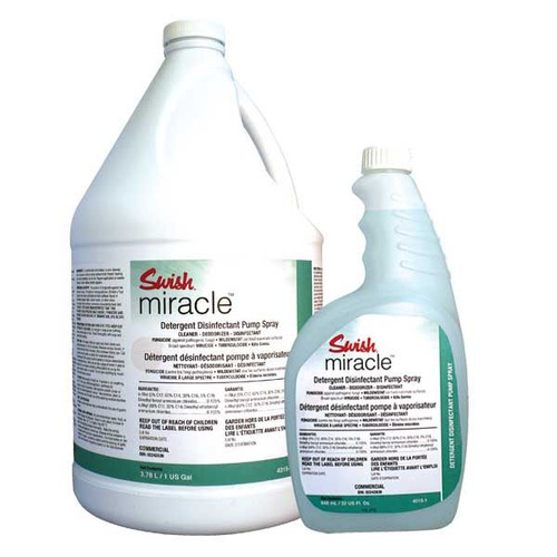 Swish® Miracle Disinfectant Spray & Wipe Cleaner | Massiah Cleaning