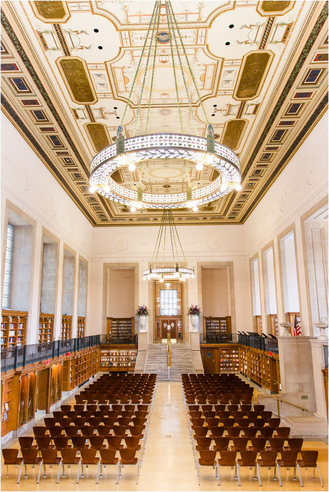 Indianapolis Central Library Wedding | Mel & Chris