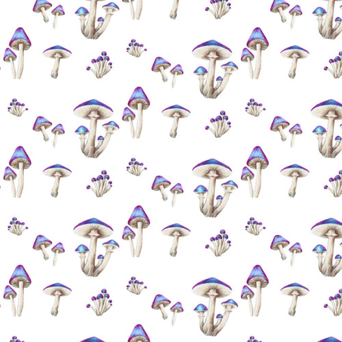 Magic Toadstools Fabric by the Metre, Printed in Australia | Thistle ...
