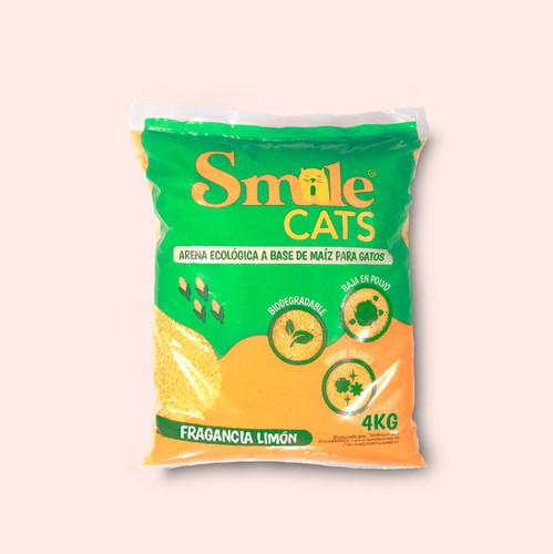 Smile Cats Limón x4kg | Grupo Tecninsumos