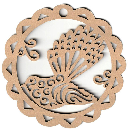Fantail Decoration | Abstract Design