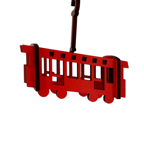 Cable Car Decoration | Abstract Design