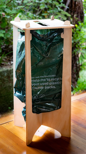 Enviro 360 Courier pack Recycle Stand | Abstract Design