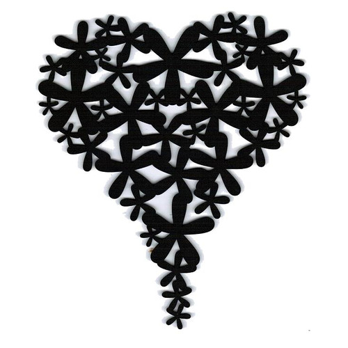 Heart Wall Art | Abstract Design