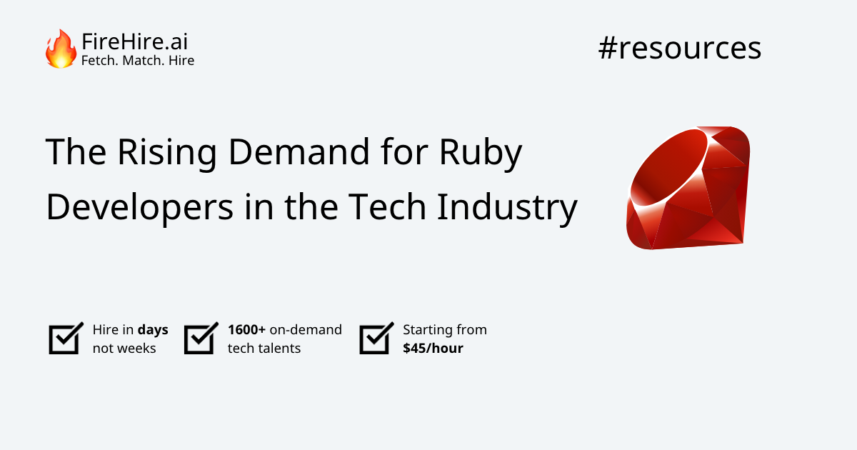 FireHire | Are Ruby devs in demand? FireHire | Are Ruby devs in demand?