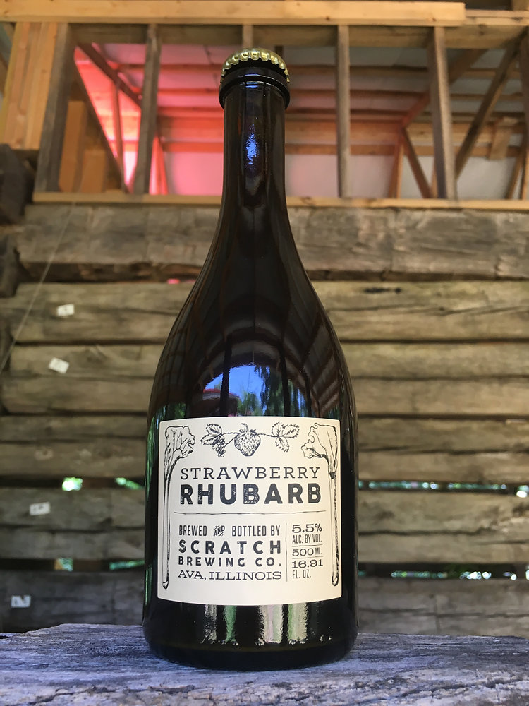 Strawberry Rhubarb Bottle Release