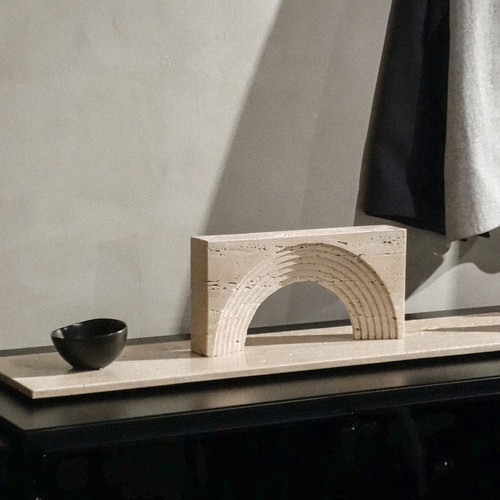 Travertine Marble Arch (Short) | Objects | Malaysia