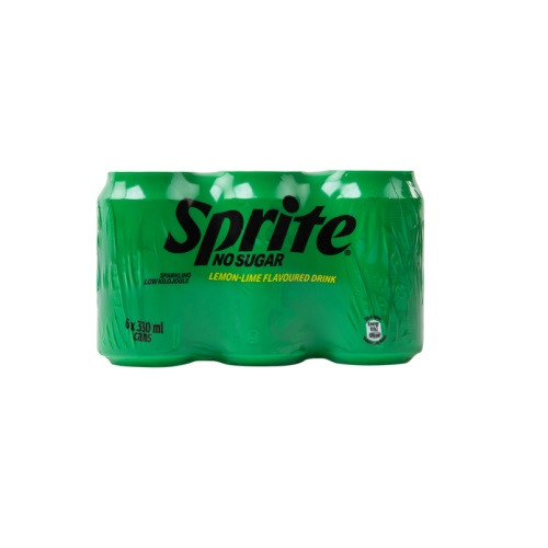 Sprite No Sugar 330ml Cans (6-pack) | SMOUS.online