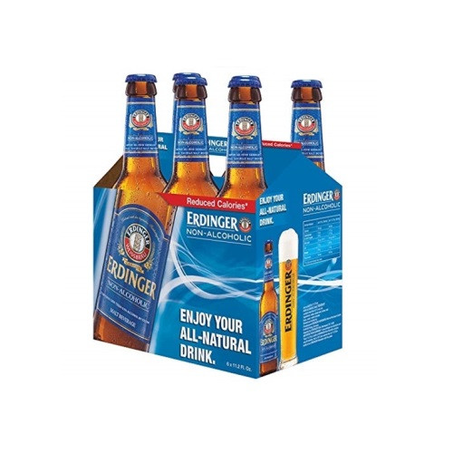 Erdinger Non-Alcoholic Beer 330ml (6-pack) | SMOUS.online
