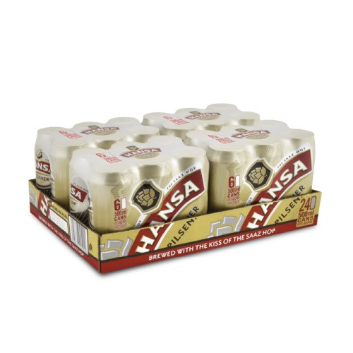 Hansa Pilsner 500ml (6-pack) | SMOUS.online
