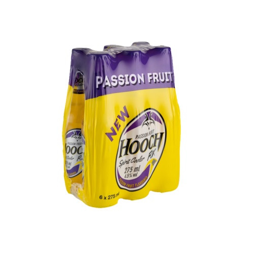 Hooch Passion Fruit Spirit Cooler (6-pack) | SMOUS.online