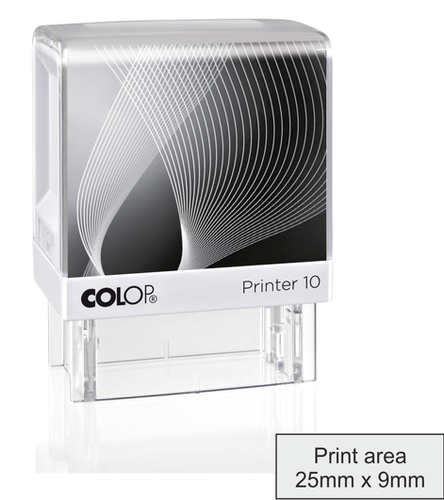 Colop Printer 10 Pigeon Wing Stamp - 10mm x 27mm | Andover Rubber Stamp