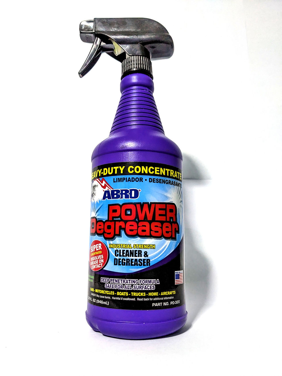 ABRO Heavy Duty Power Degreaser | Lifetimeautocribb