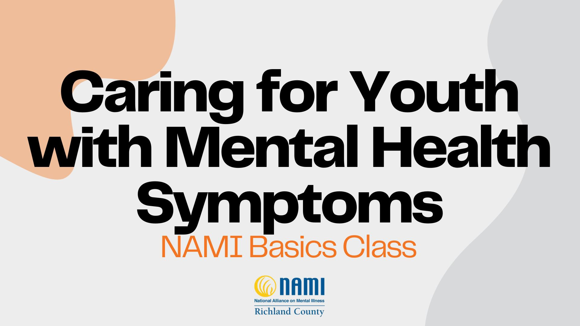NAMI Basics Class | NAMI Richland County