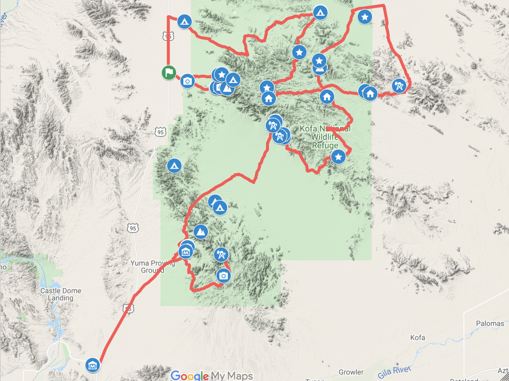Kofa Pioneer Trail | Overland Southern AZ