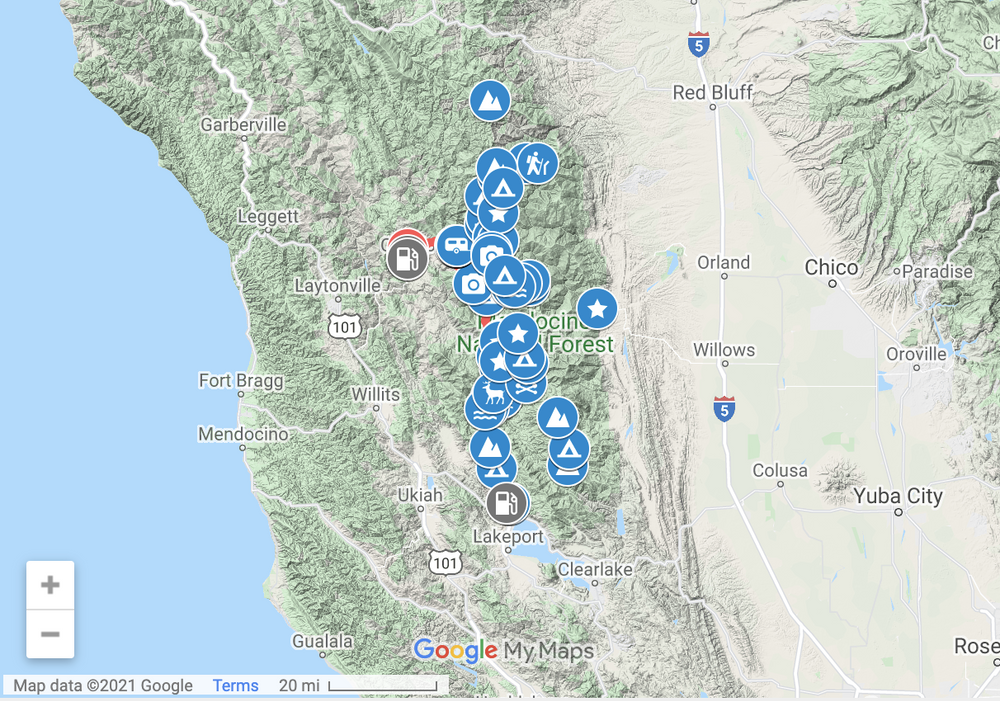 Overland the Mendocino Backcountry | Guide, Map, GPX