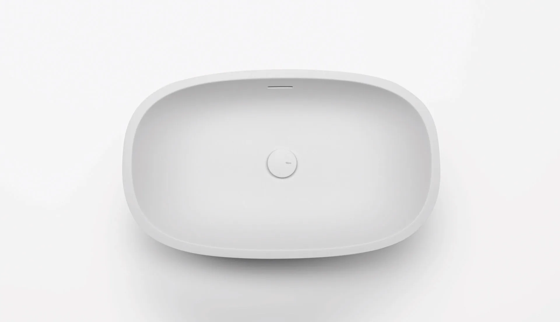 Falper Scoop Countertop Basin W65 x H15.5 x D39 cm | ferrara