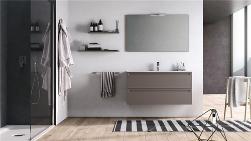 INDA Forum Satined Wall-mounted Mirror Rectangular - without light ...