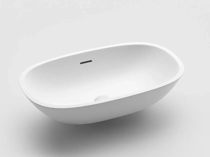 Falper Scoop Countertop Basin W65 x H15.5 x D39 cm | ferrara