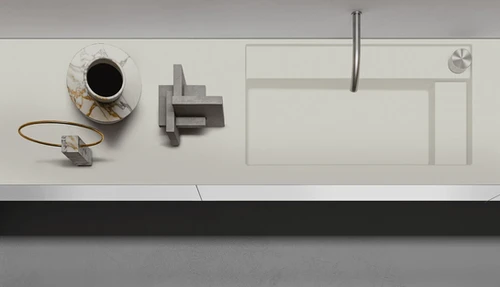 Falper Minimum Wall mounted Basin with shelf W120 x H25 x D45 cm | ferrara