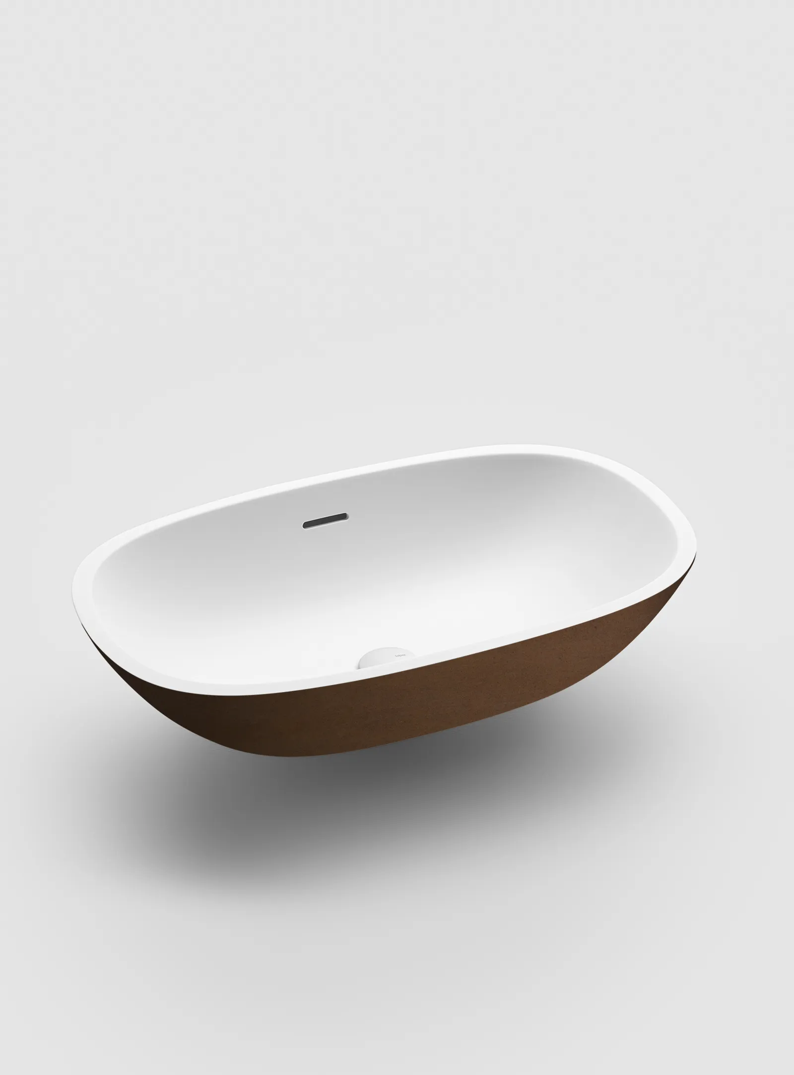 Falper Scoop Countertop Basin W65 x H15.5 x D39 cm | ferrara