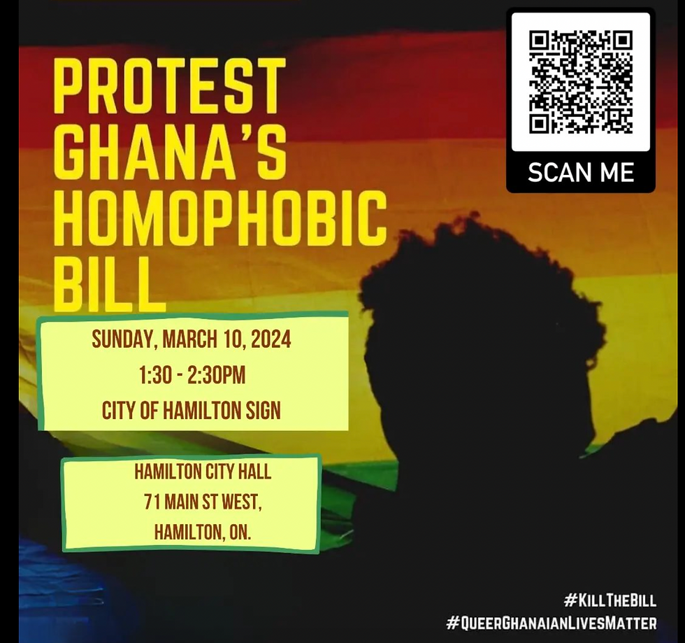 PROTEST: GHANA'S ANTI-LGBT LAWS - AT THE OFFICIAL GHANA 67TH ...