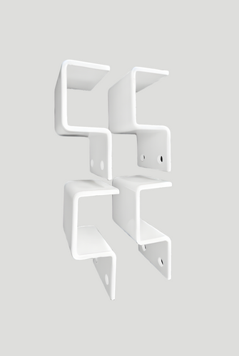 40 x 40 S-Brackets for Blade Fence | AAA Fence And Gate