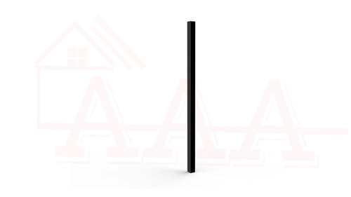 50x50x2mm Aluminum Inground Post With Cap - Square Conor | AAA Fence ...