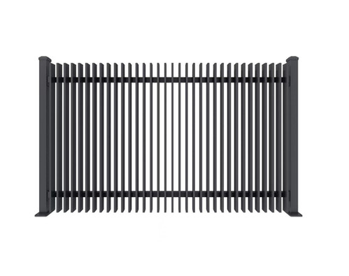 65X16mm Aluminum Blade Fence panel 2400 x 1170, 2400x1500, 2400 x ...