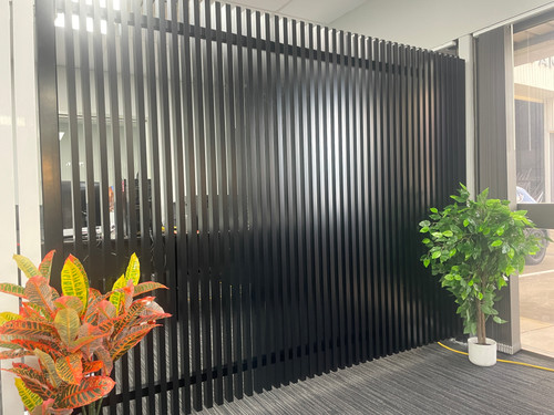 25X50MM Aluminum Batten Fence, Blade Fence panel 2400 x 1800mm | AAA ...
